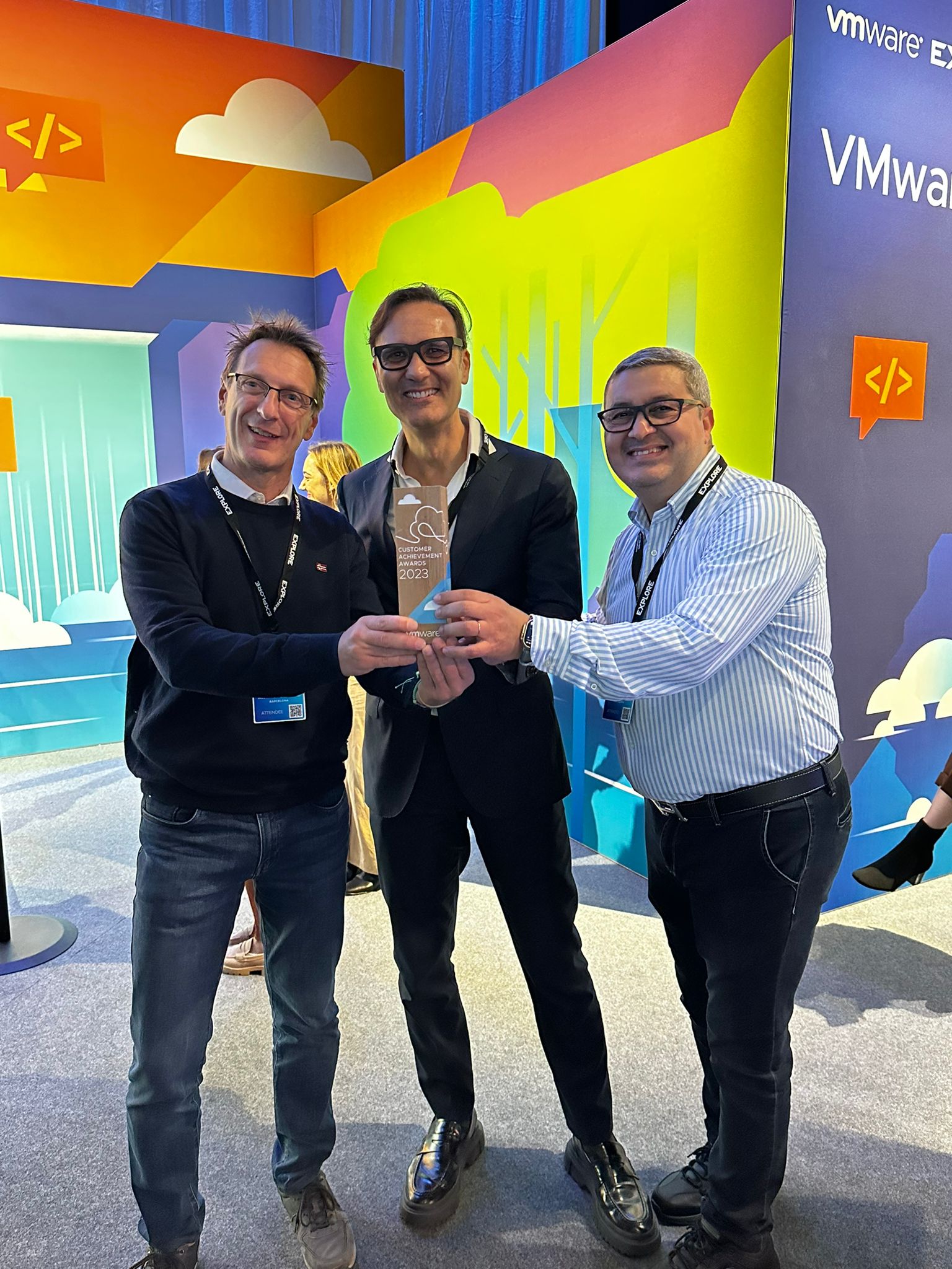 Vinto il premio "Customer Experiences Hero" negli EMEA VMware Customer ...